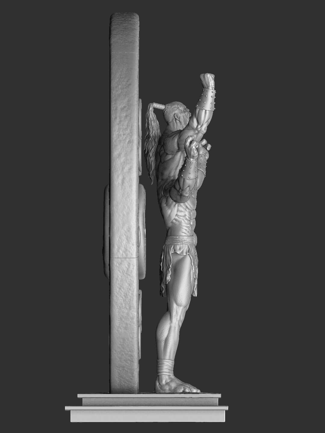 Goro Screams 1995 (Mortal Kombat) - 3D Model by naeem32