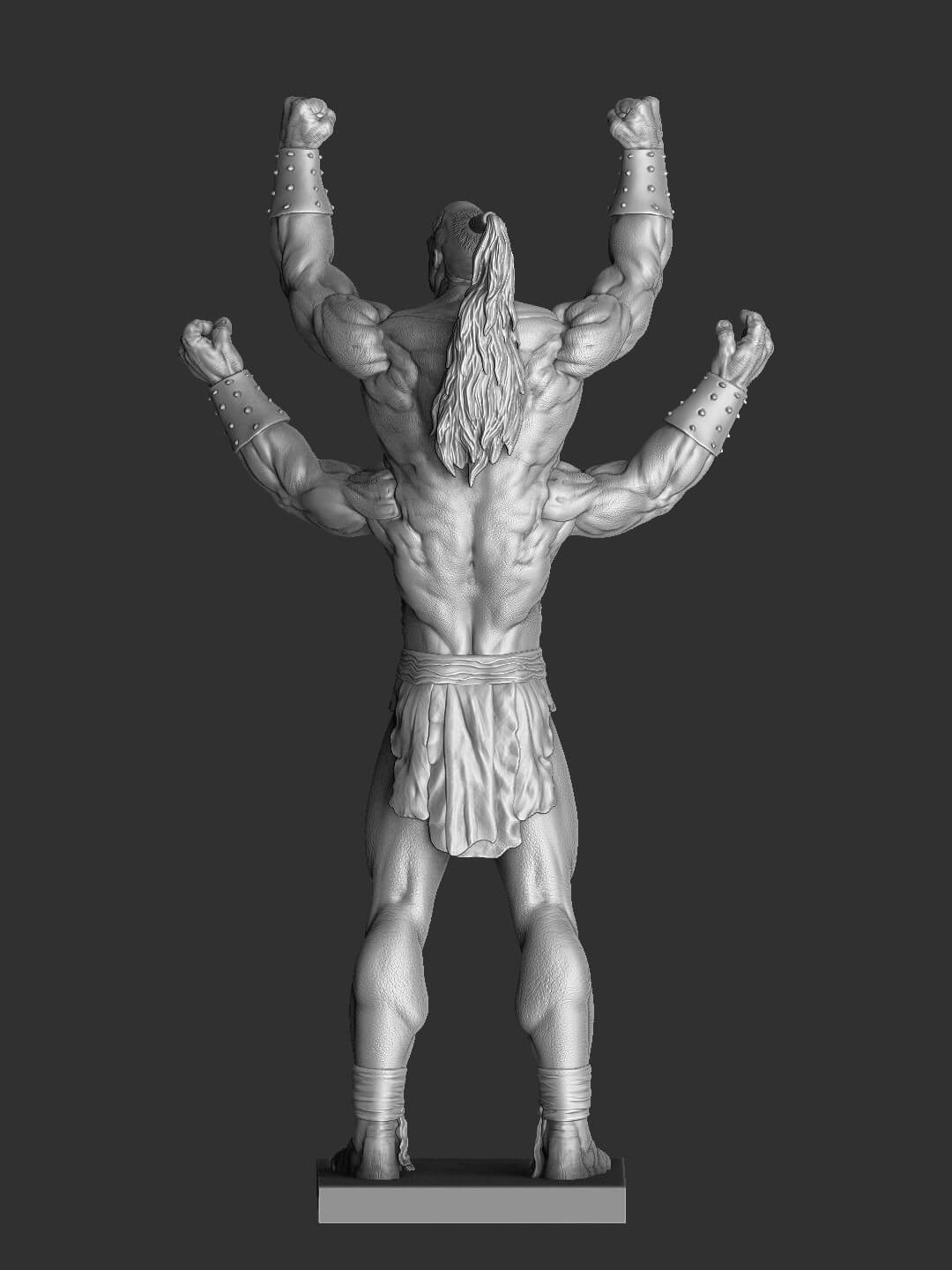 Goro Screams 1995 (Mortal Kombat) - 3D Model by naeem32