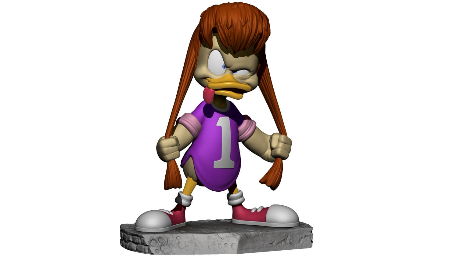 Gosalyn Mallard 2 - 3D Model by naeem32