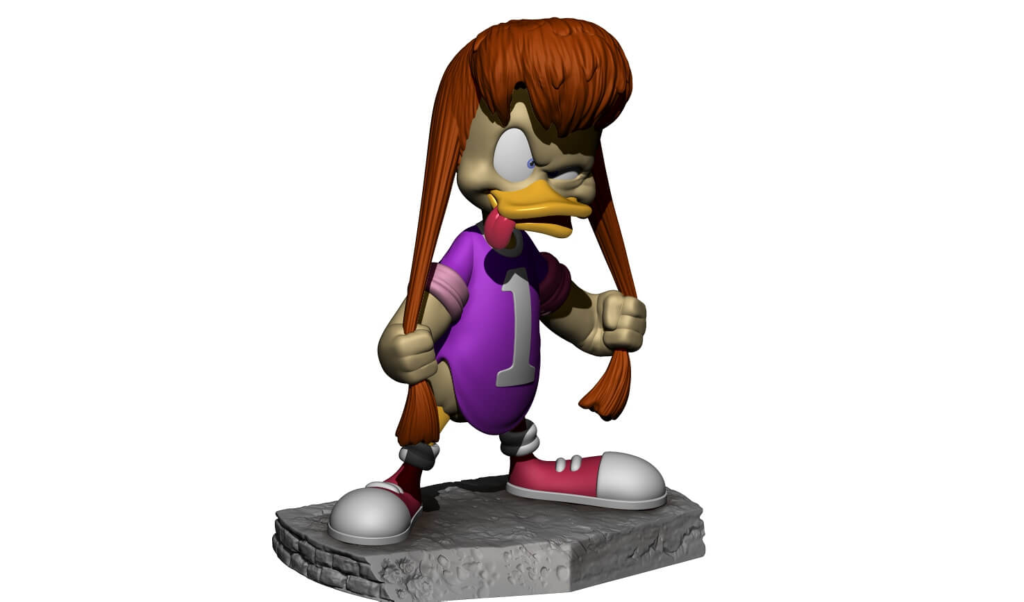 Gosalyn Mallard 2 - 3D Model by naeem32