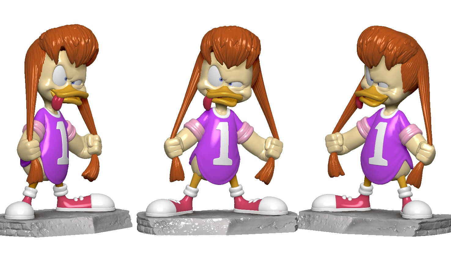 Gosalyn Mallard 2 - 3D Model by naeem32