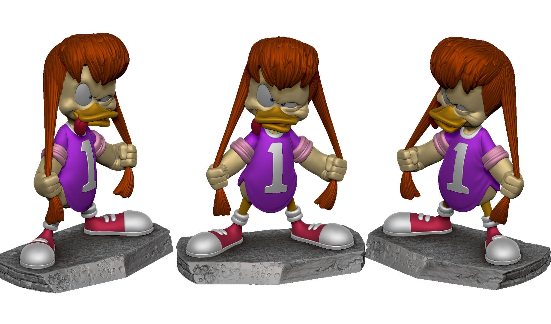 Gosalyn Mallard 2 - 3D Model by naeem32