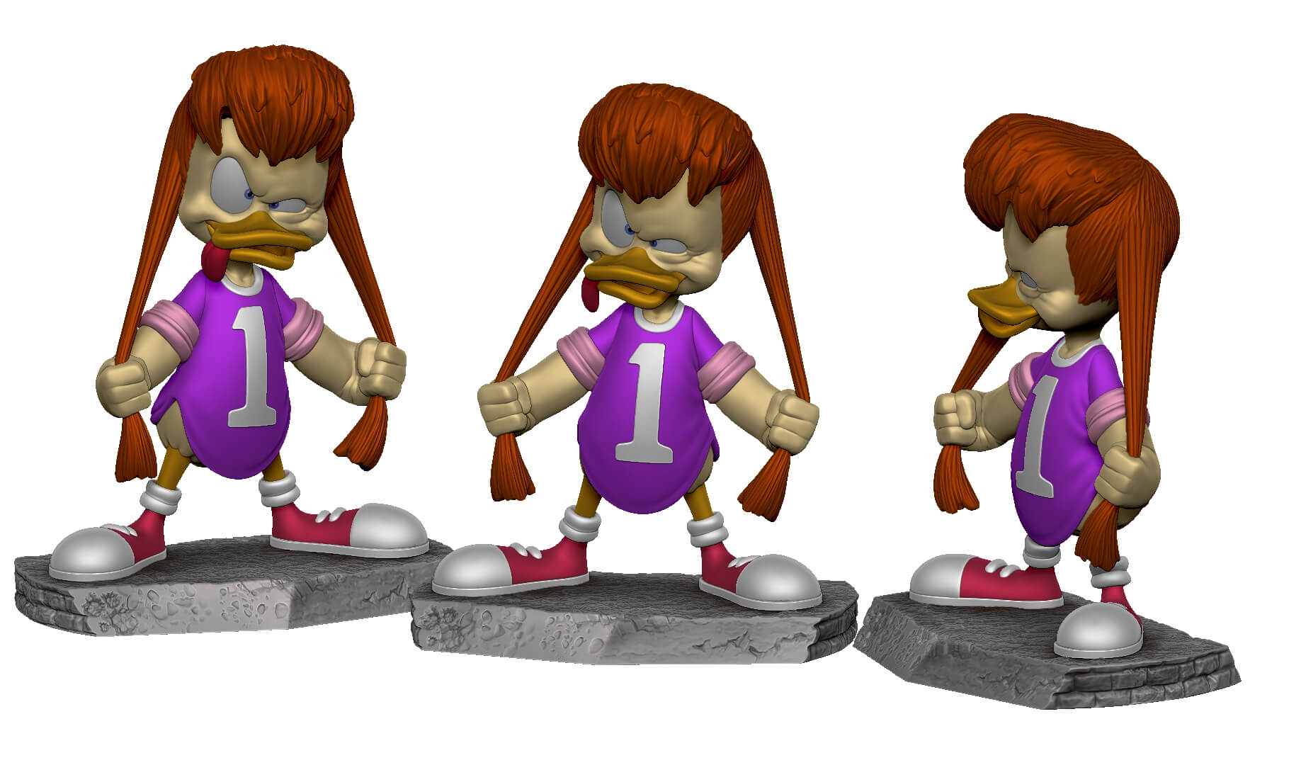 Gosalyn Mallard 2 - 3D Model by naeem32