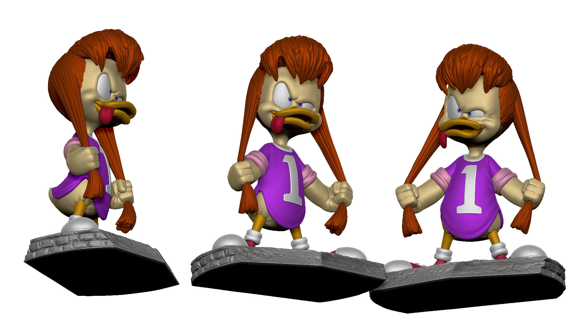 Gosalyn Mallard 2 - 3D Model by naeem32