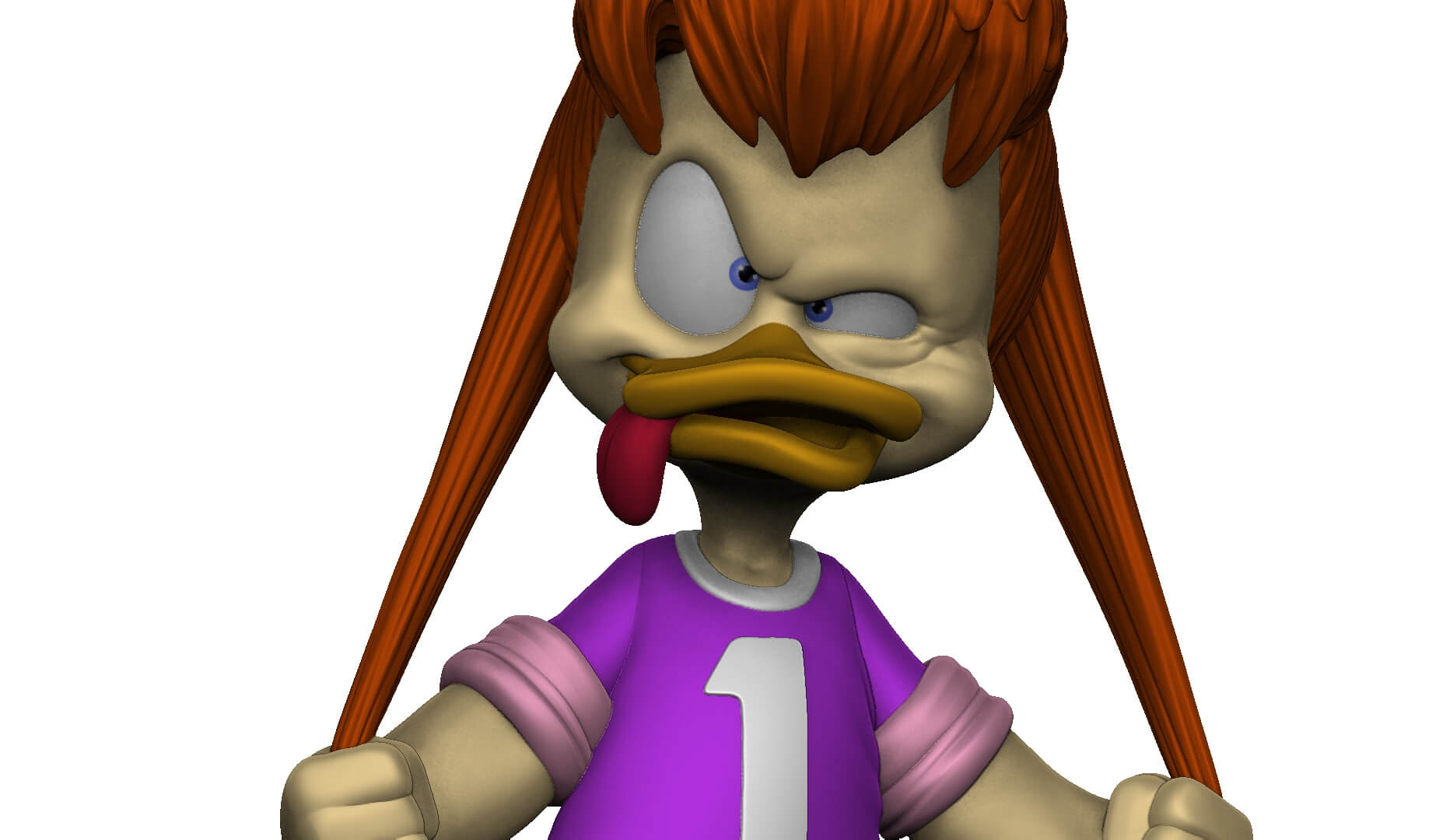 Gosalyn Mallard 2 - 3D Model by naeem32