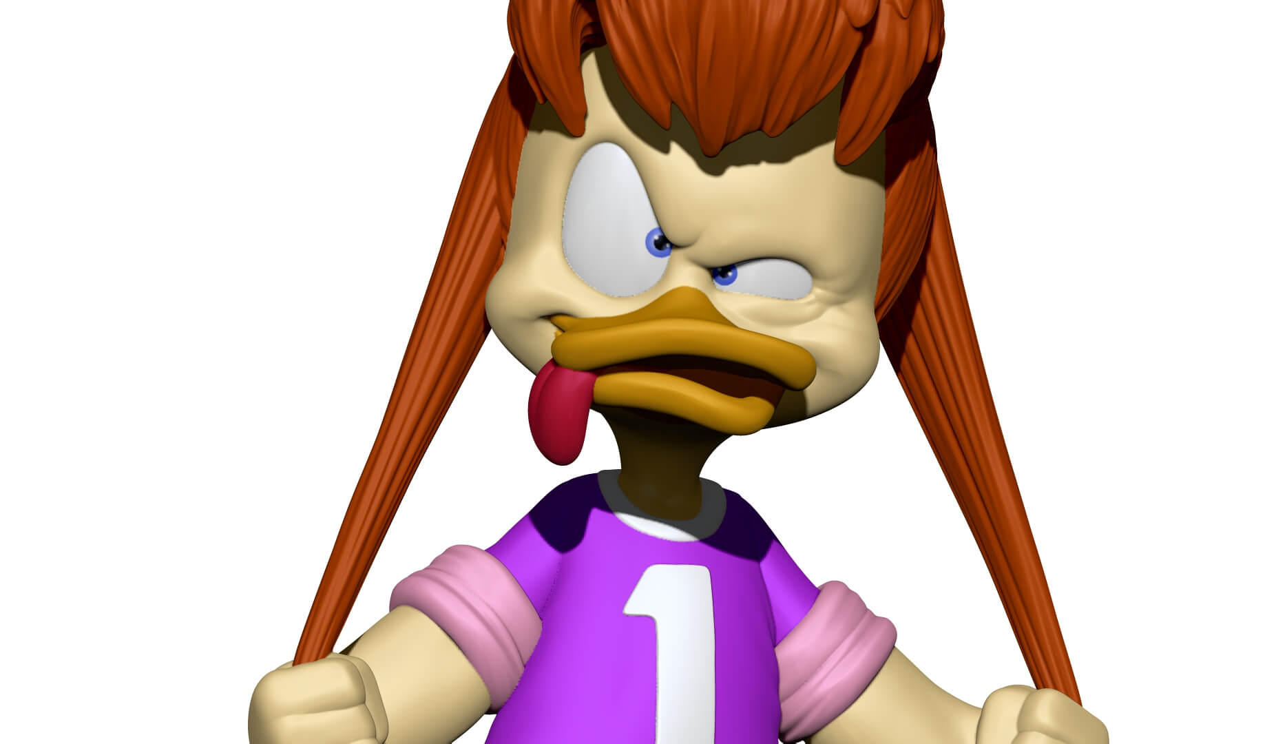 Gosalyn Mallard 2 - 3D Model by naeem32