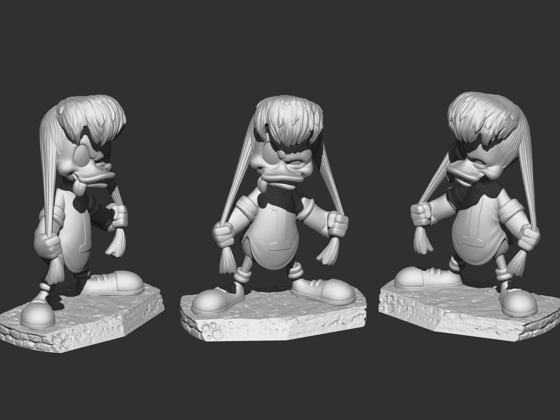 Gosalyn Mallard 2 - 3D Model by naeem32