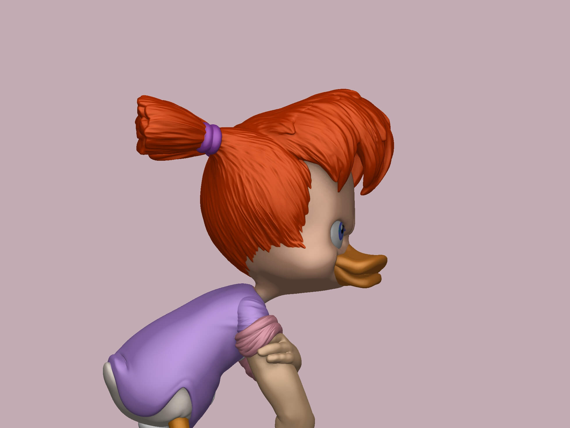 Gosalyn Mallard - 3D Model by naeem32