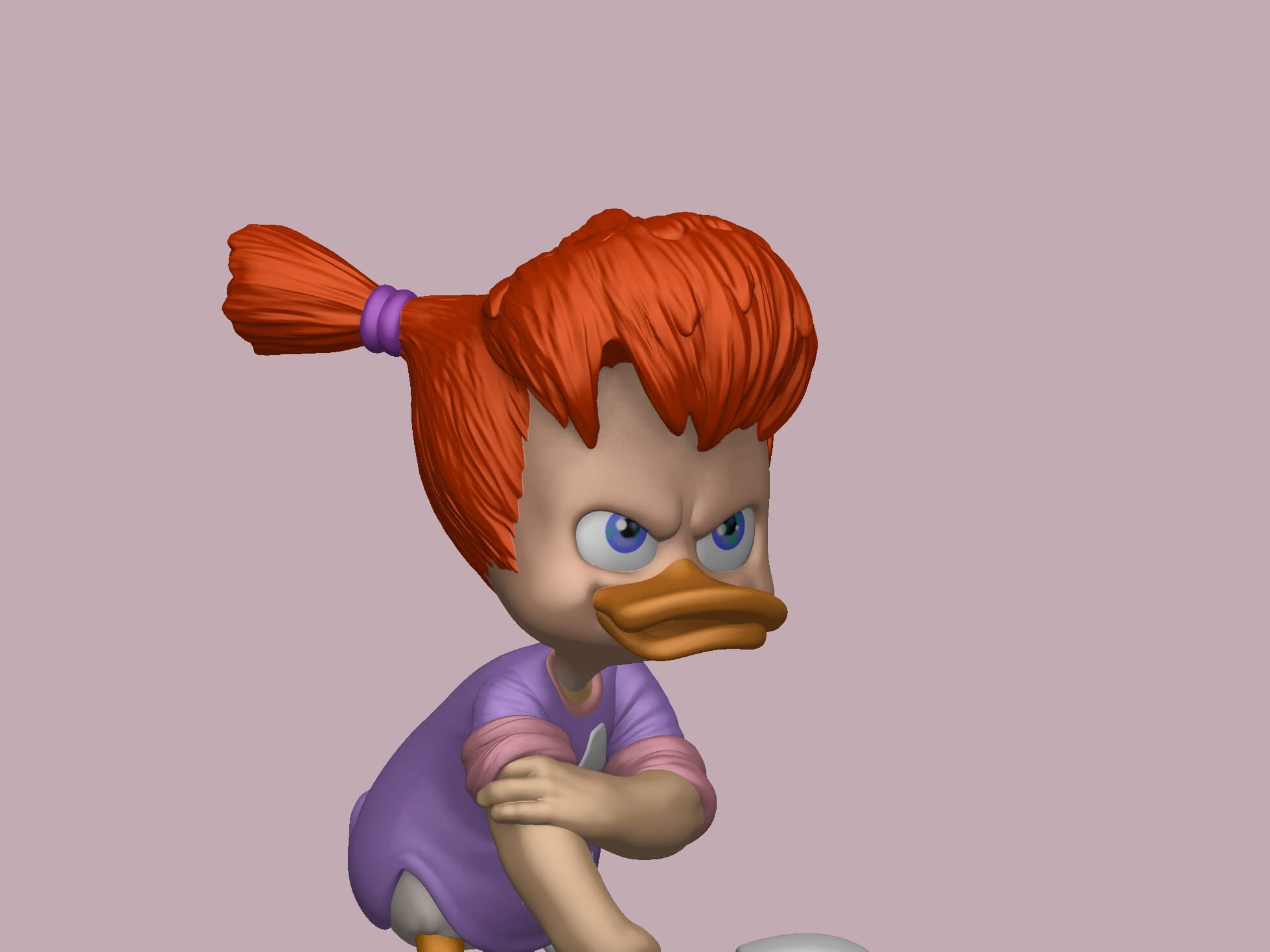 Gosalyn Mallard for 3D Printing by naeem32