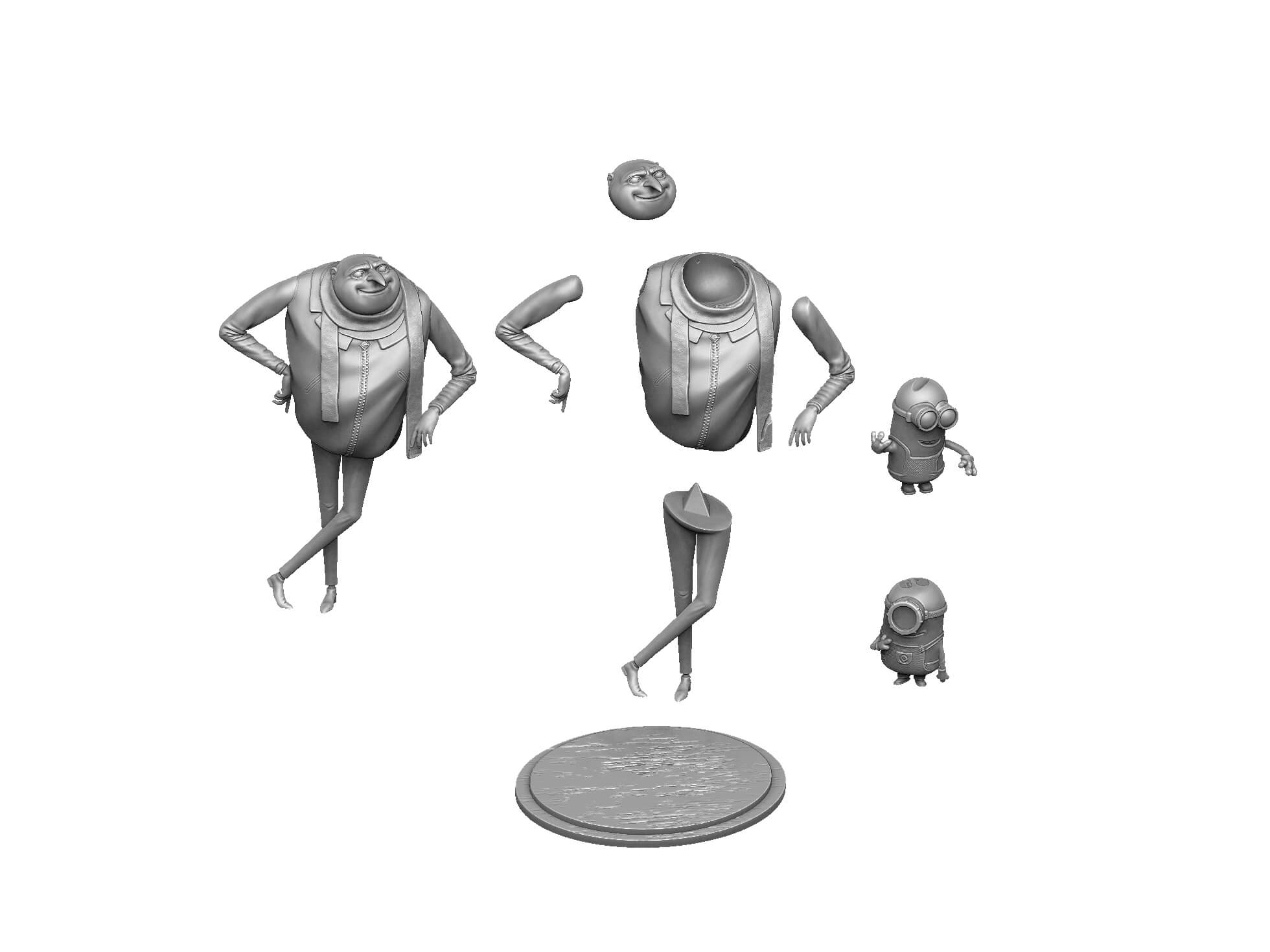 Gru - 3D Model by naeem32