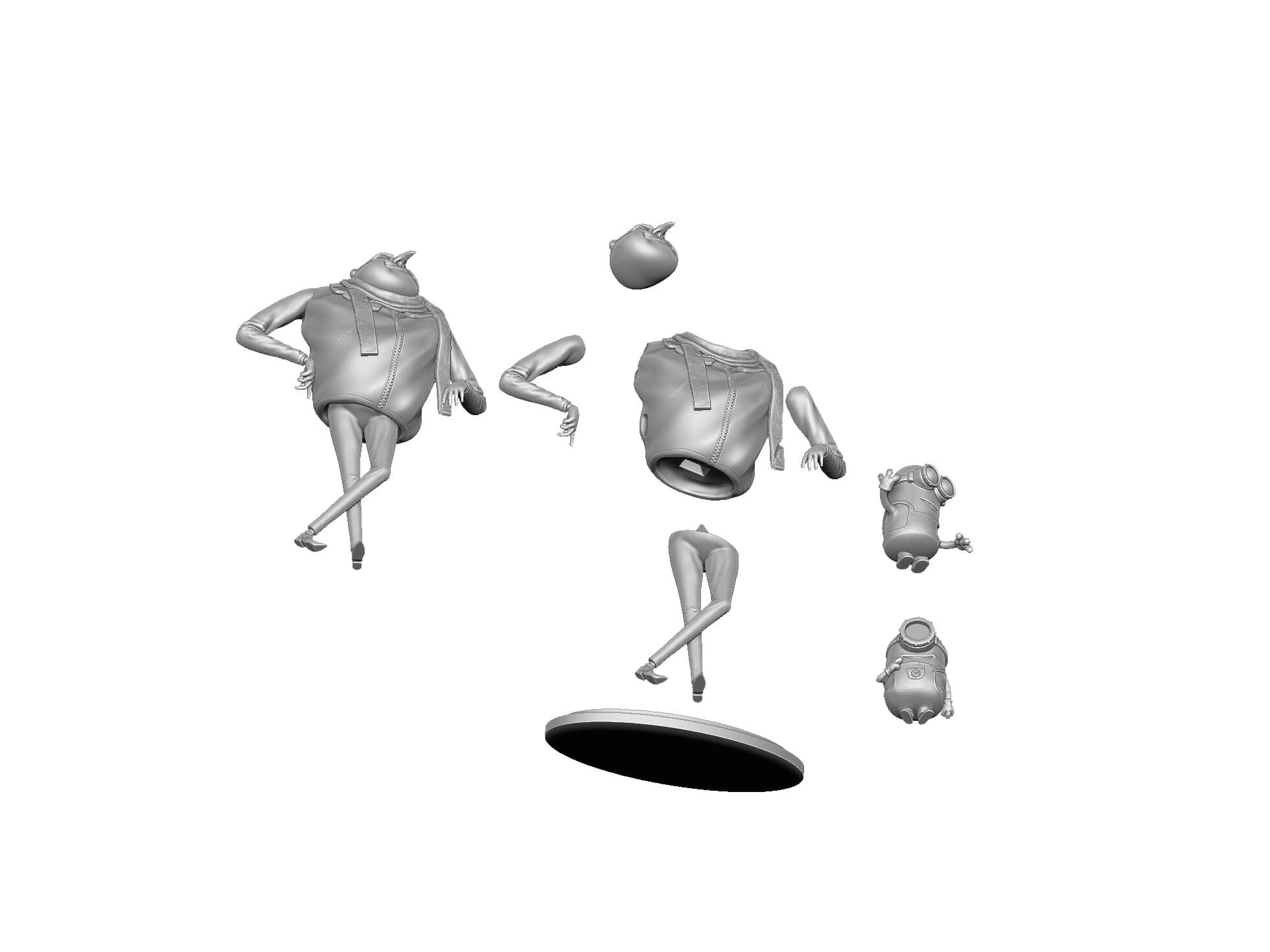 Gru - 3D Model by naeem32