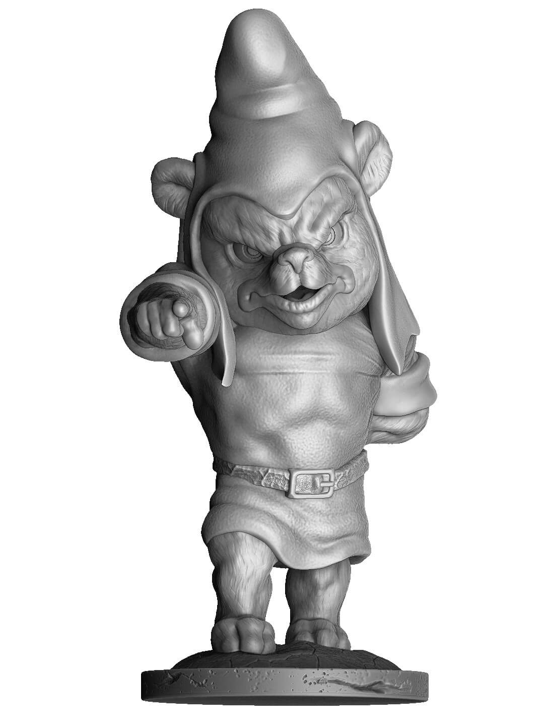 Gruffi Gummi Bear 1 - 3D Model by naeem32