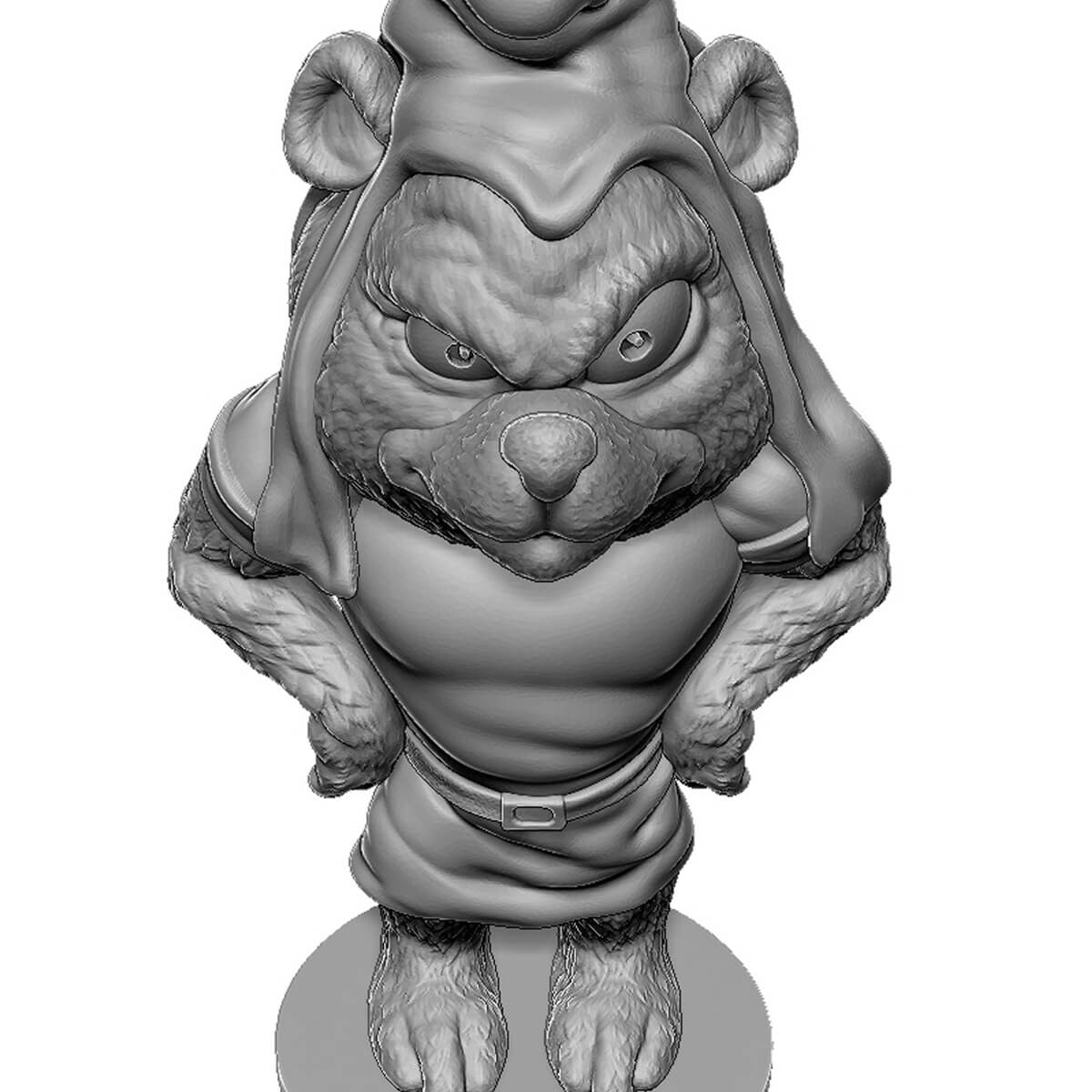 Gruffi Gummy Bear 2 - 3D Model by naeem32