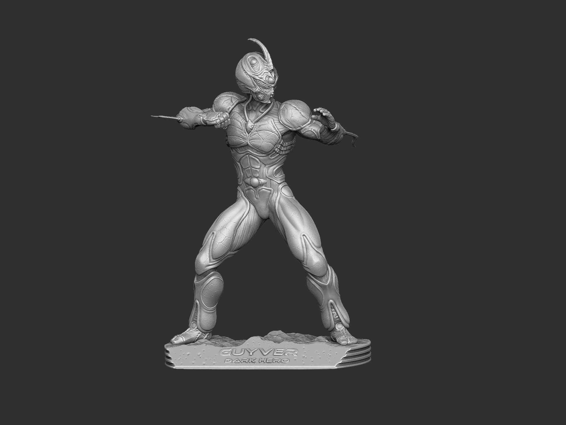 Guyver. Dark Hero - 3D Model by naeem32