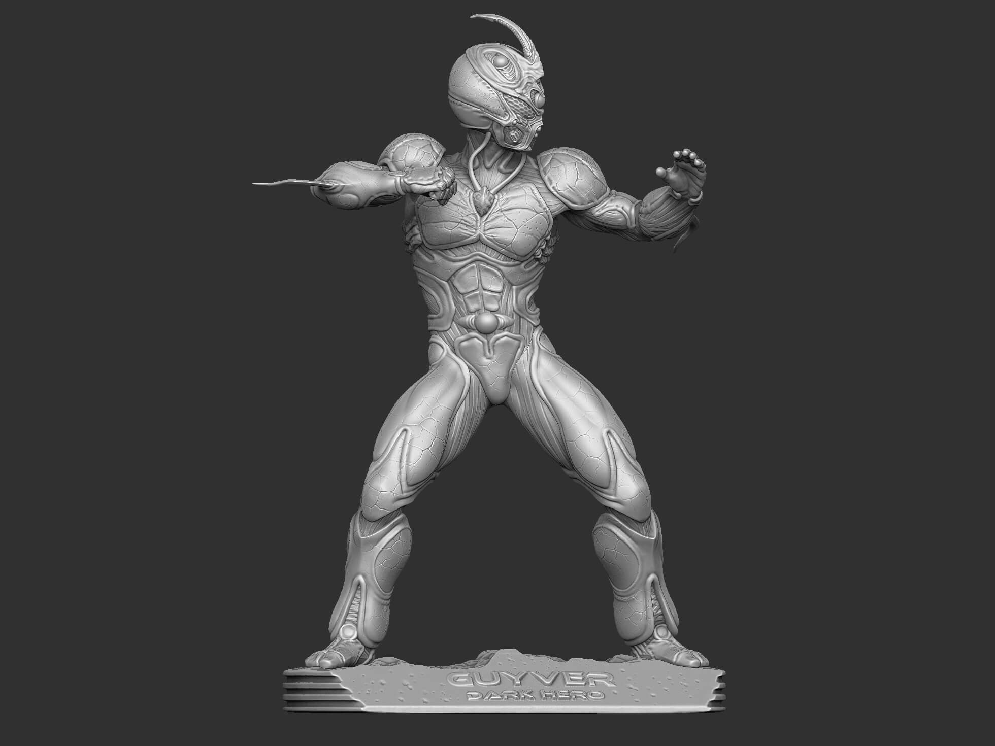 Guyver. Dark Hero - 3D Model by naeem32