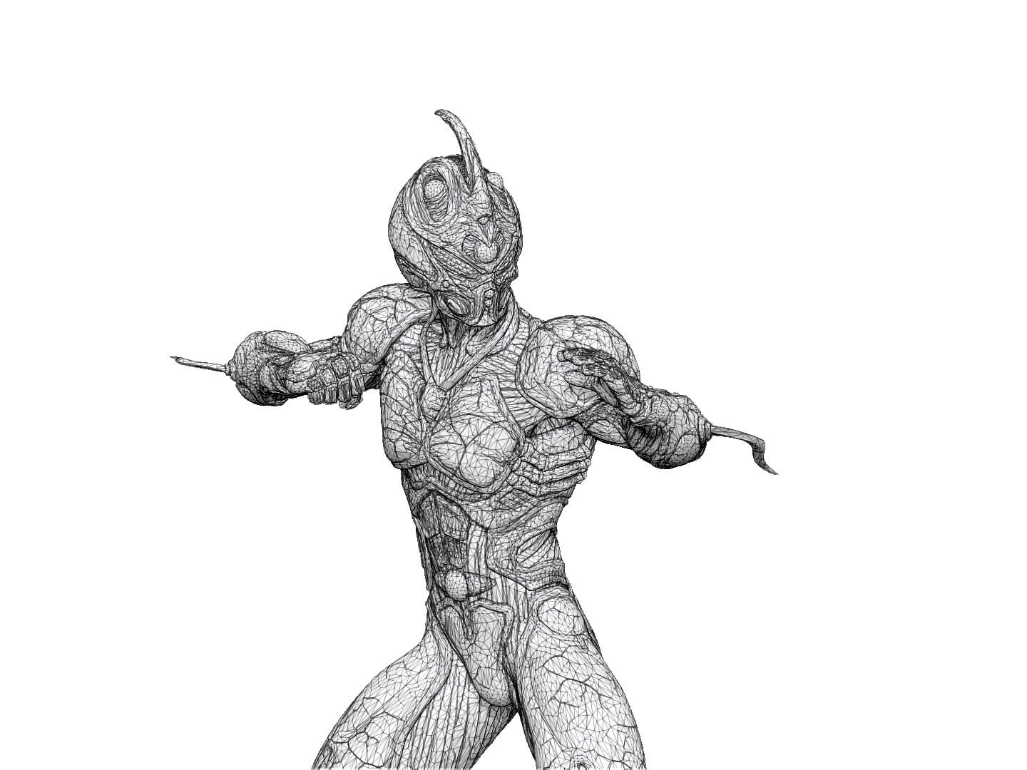 Guyver. Dark Hero - 3D Model by naeem32