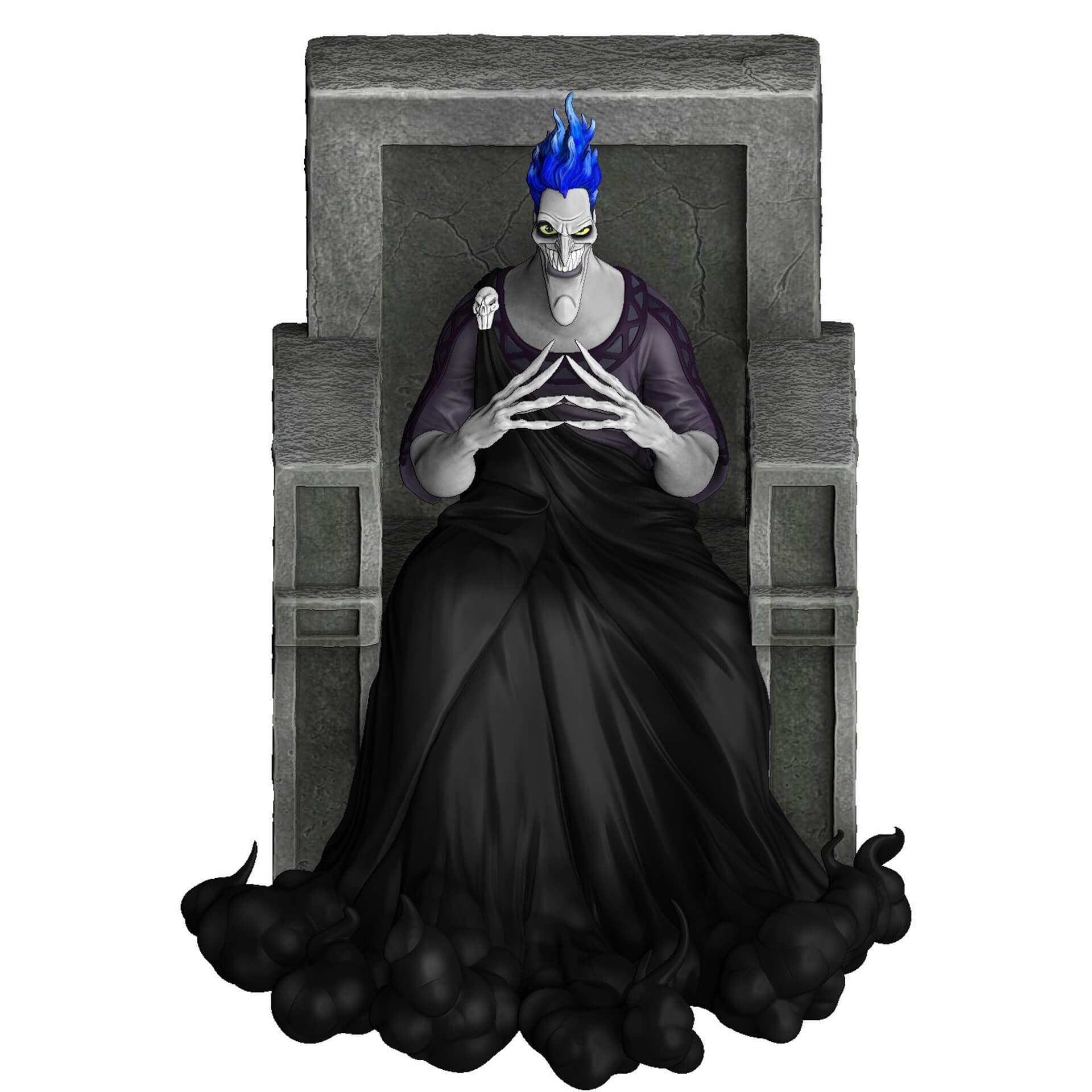 Hades From The 1997 Cartoon "Hercules" - 3D Model by naeem32