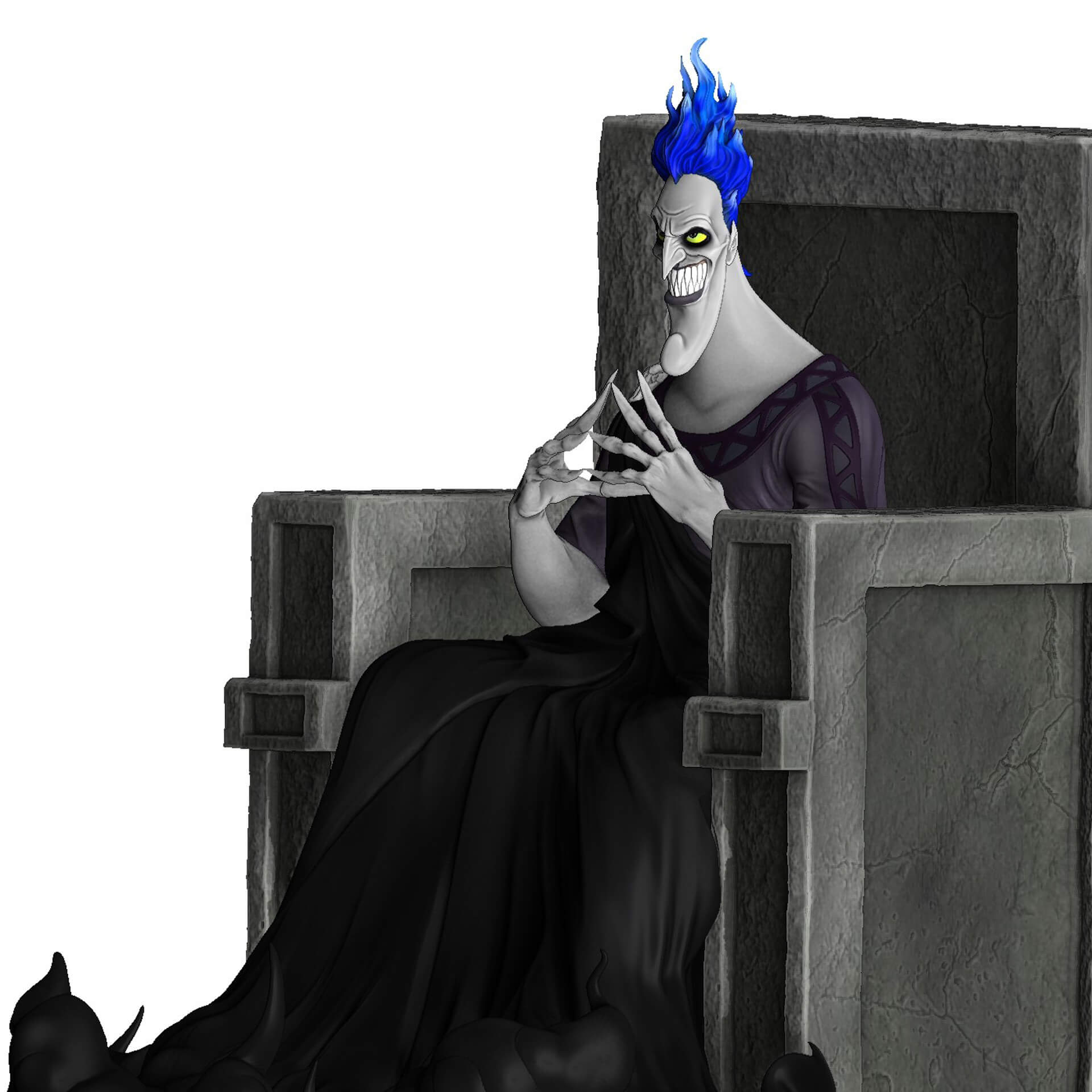 Hades From The 1997 Cartoon "Hercules" - 3D Model by naeem32