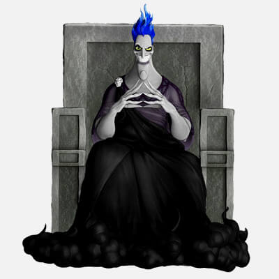 Hades From The 1997 Cartoon "Hercules" - 3D Model by naeem32