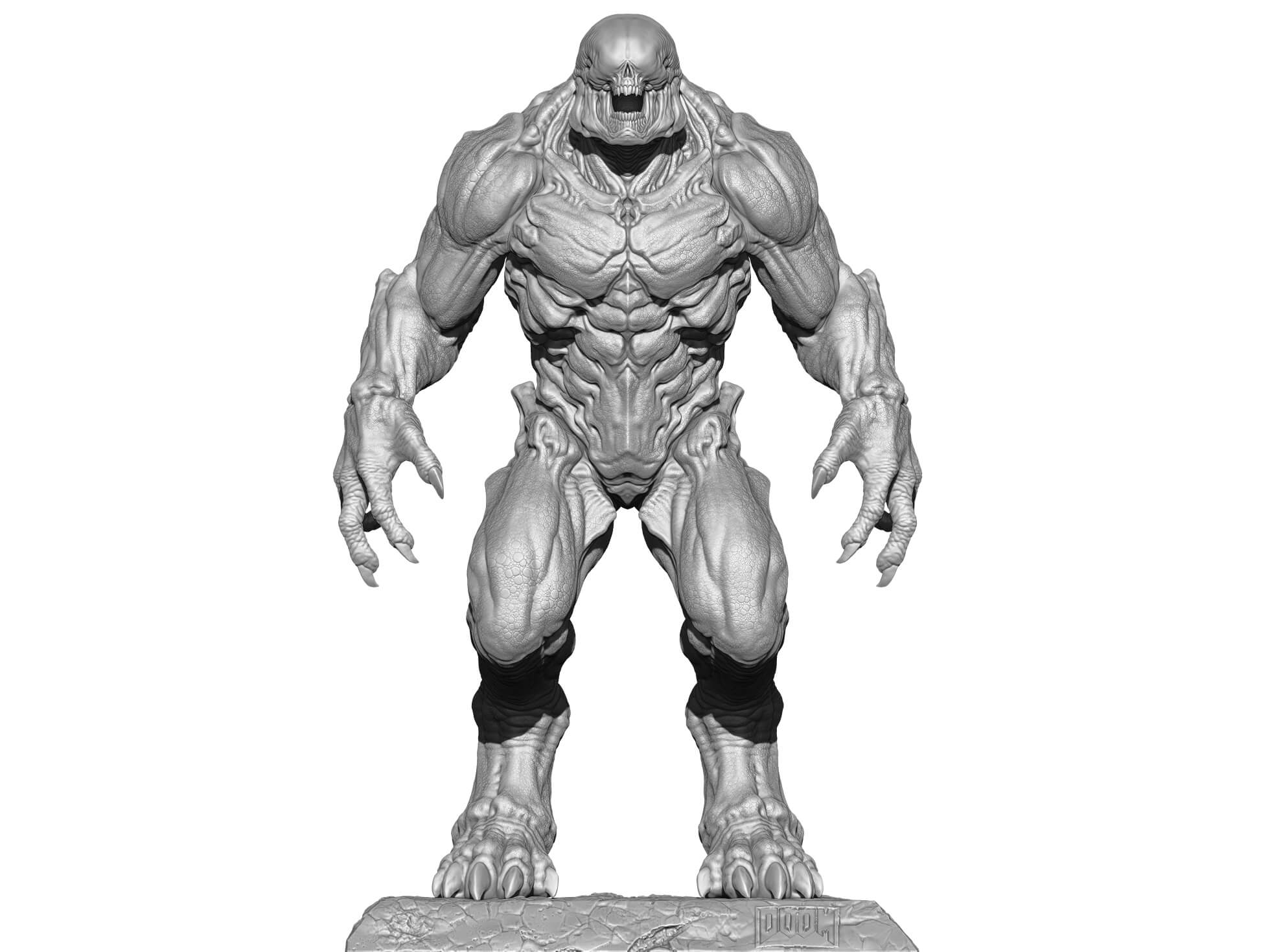 Hell Knight Doom - 3D Model by naeem32