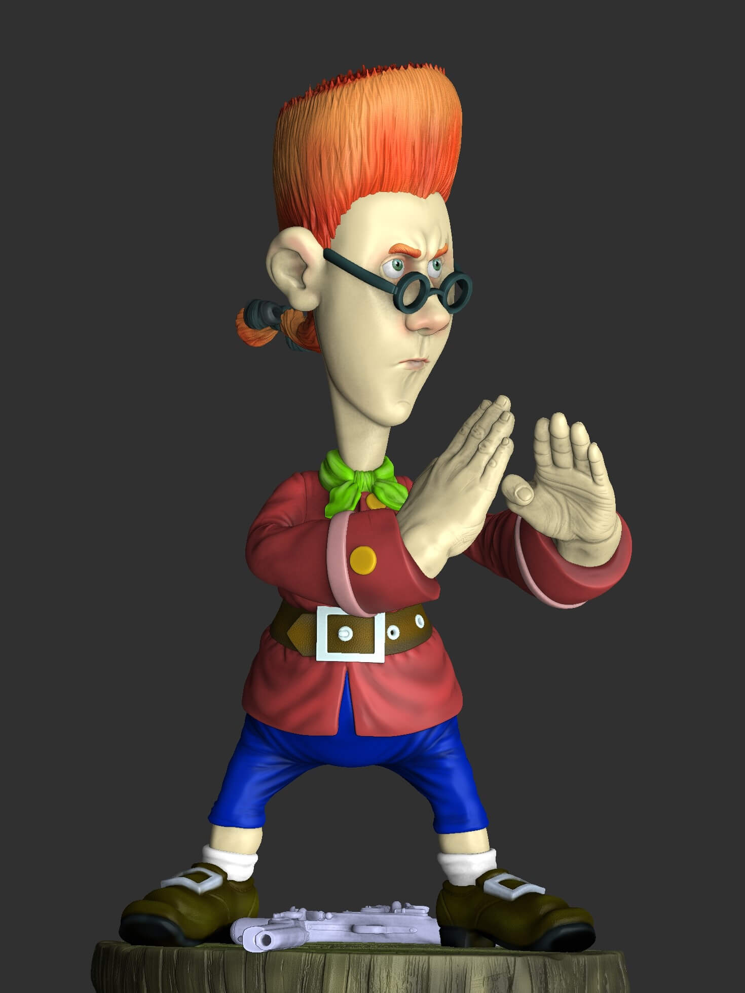 Jim Hawkins From "Treasure Island" - 3D Model by naeem32