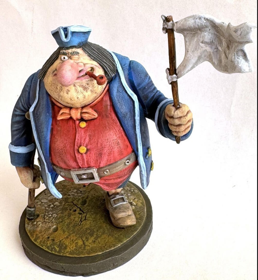 John Silver From "Treasure Island" - 3D Model by naeem32