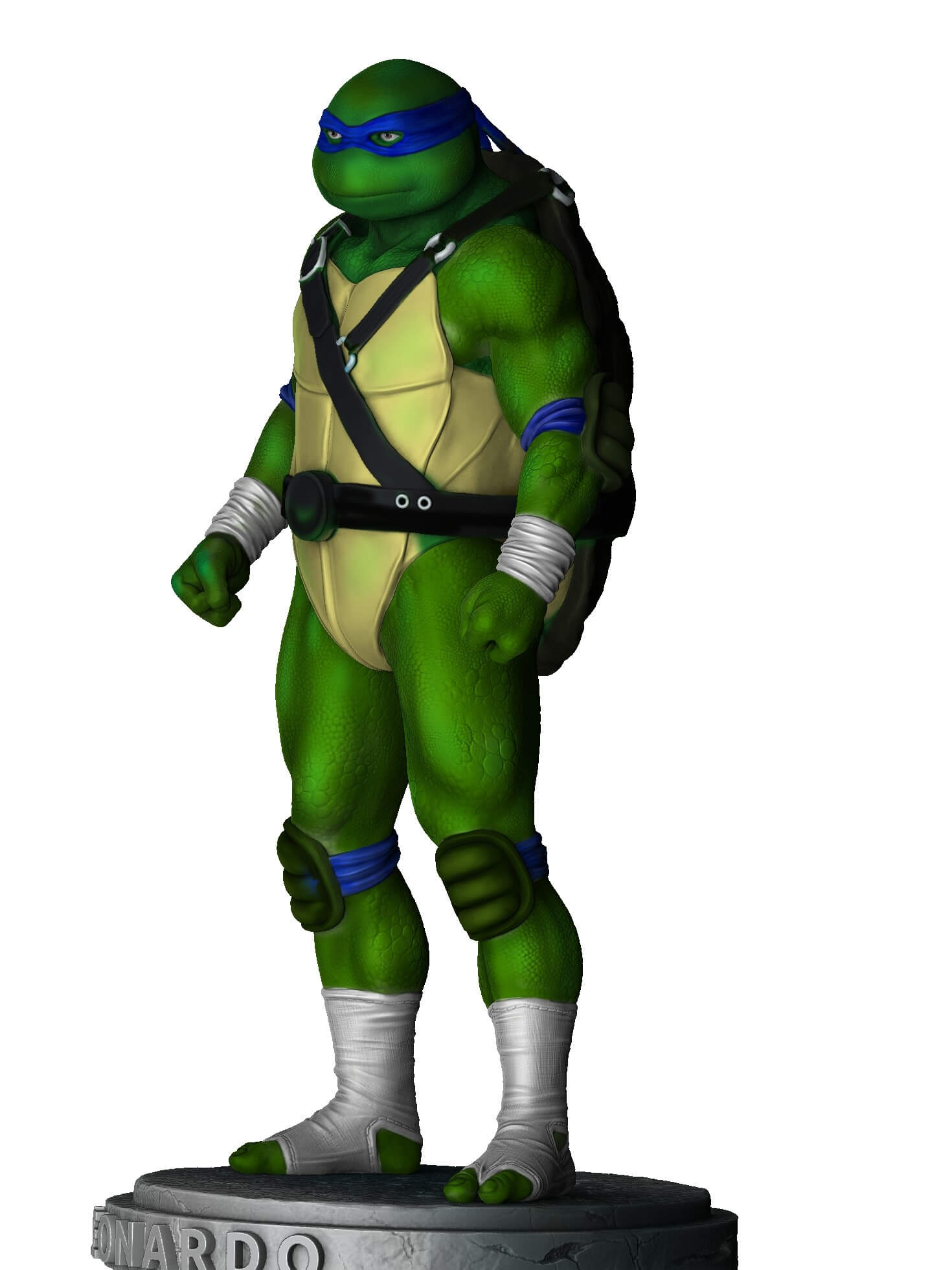 Leonardo (Ninja Turtles) - 3D Model by naeem32