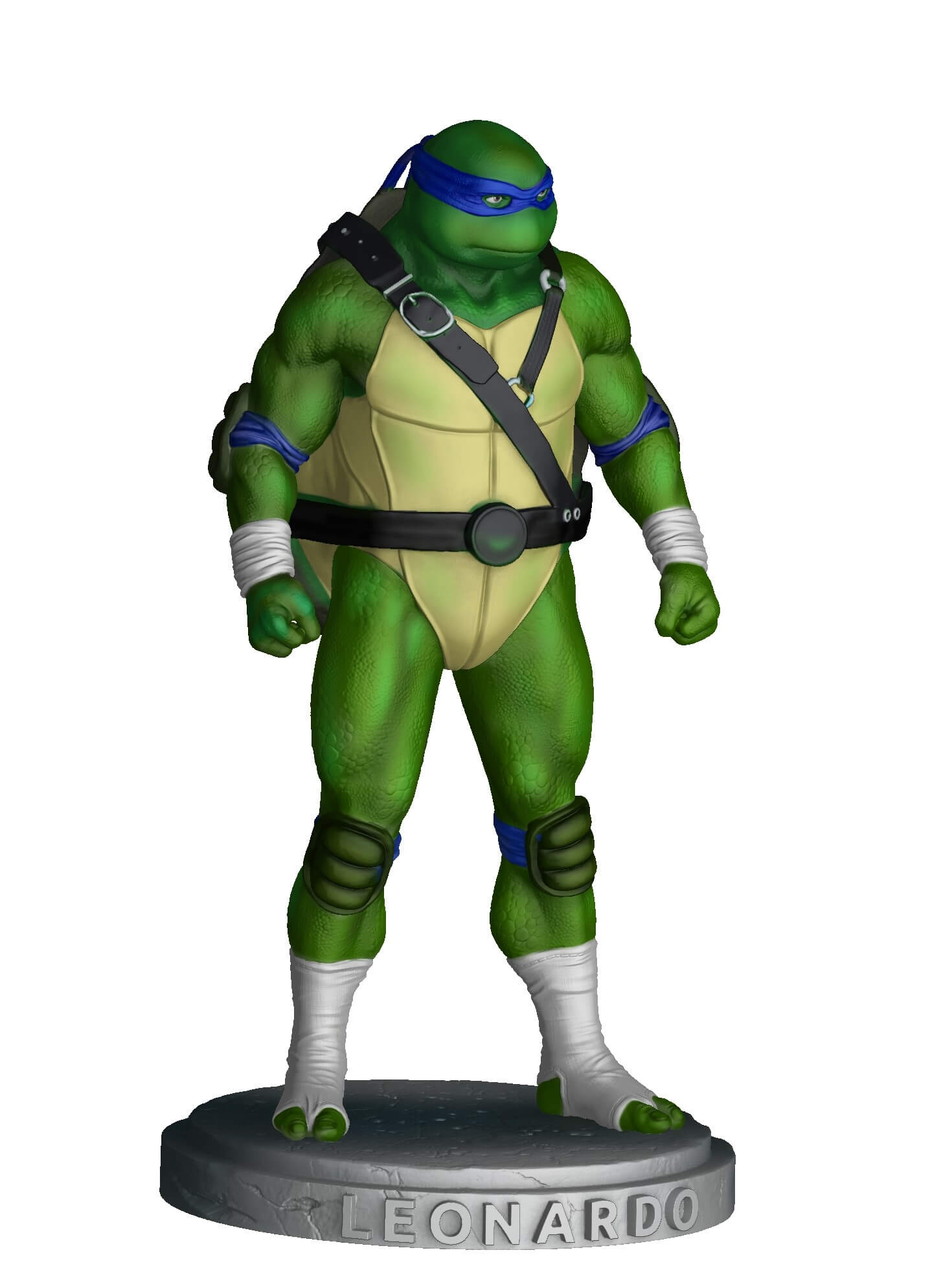 Leonardo (Ninja Turtles) - 3D Model by naeem32