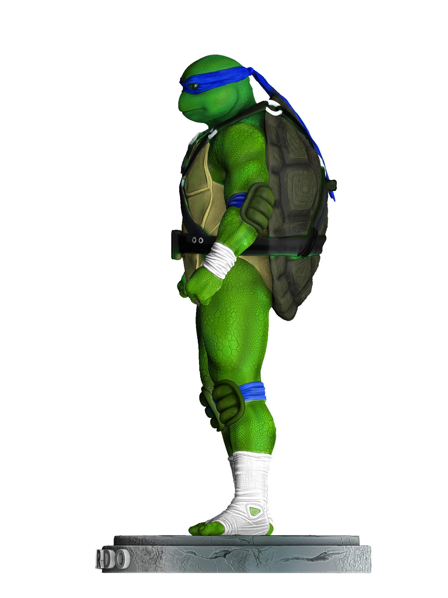 Leonardo (Ninja Turtles) - 3D Model by naeem32