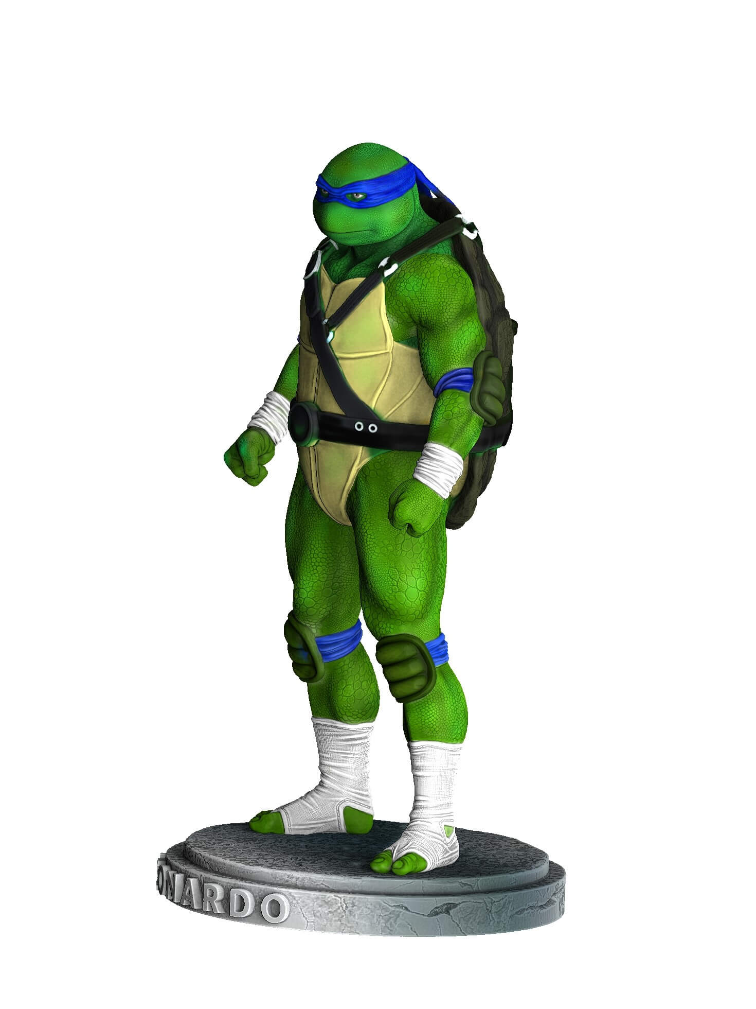 Leonardo (Ninja Turtles) - 3D Model by naeem32