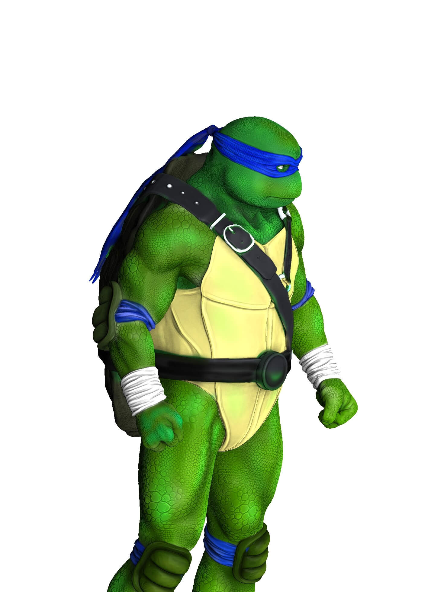 Leonardo (Ninja Turtles) - 3D Model by naeem32