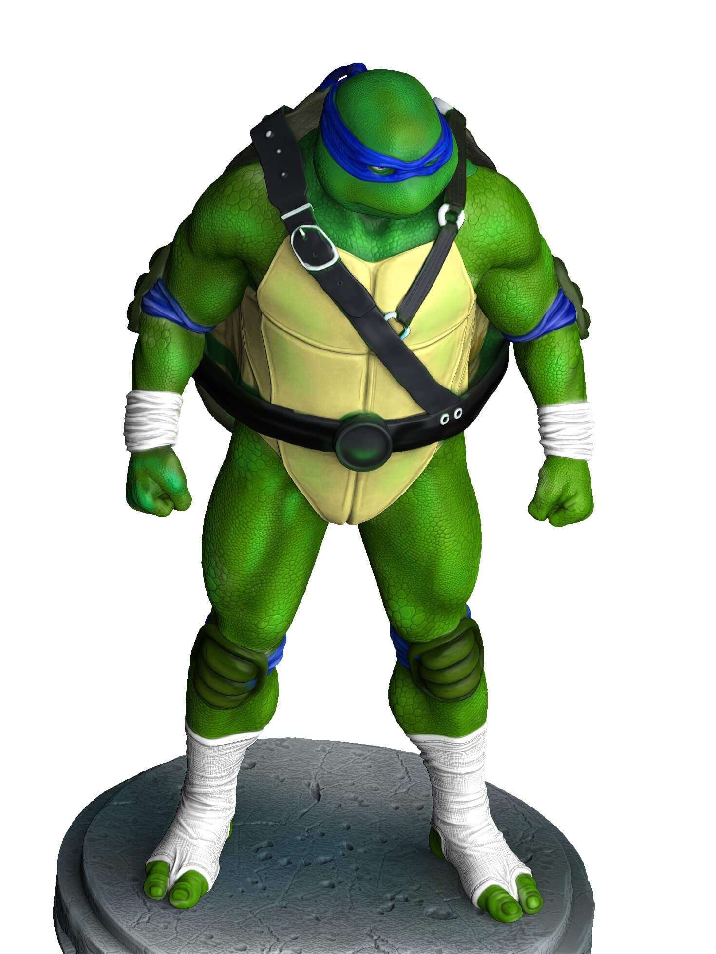 Leonardo (Ninja Turtles) - 3D Model by naeem32