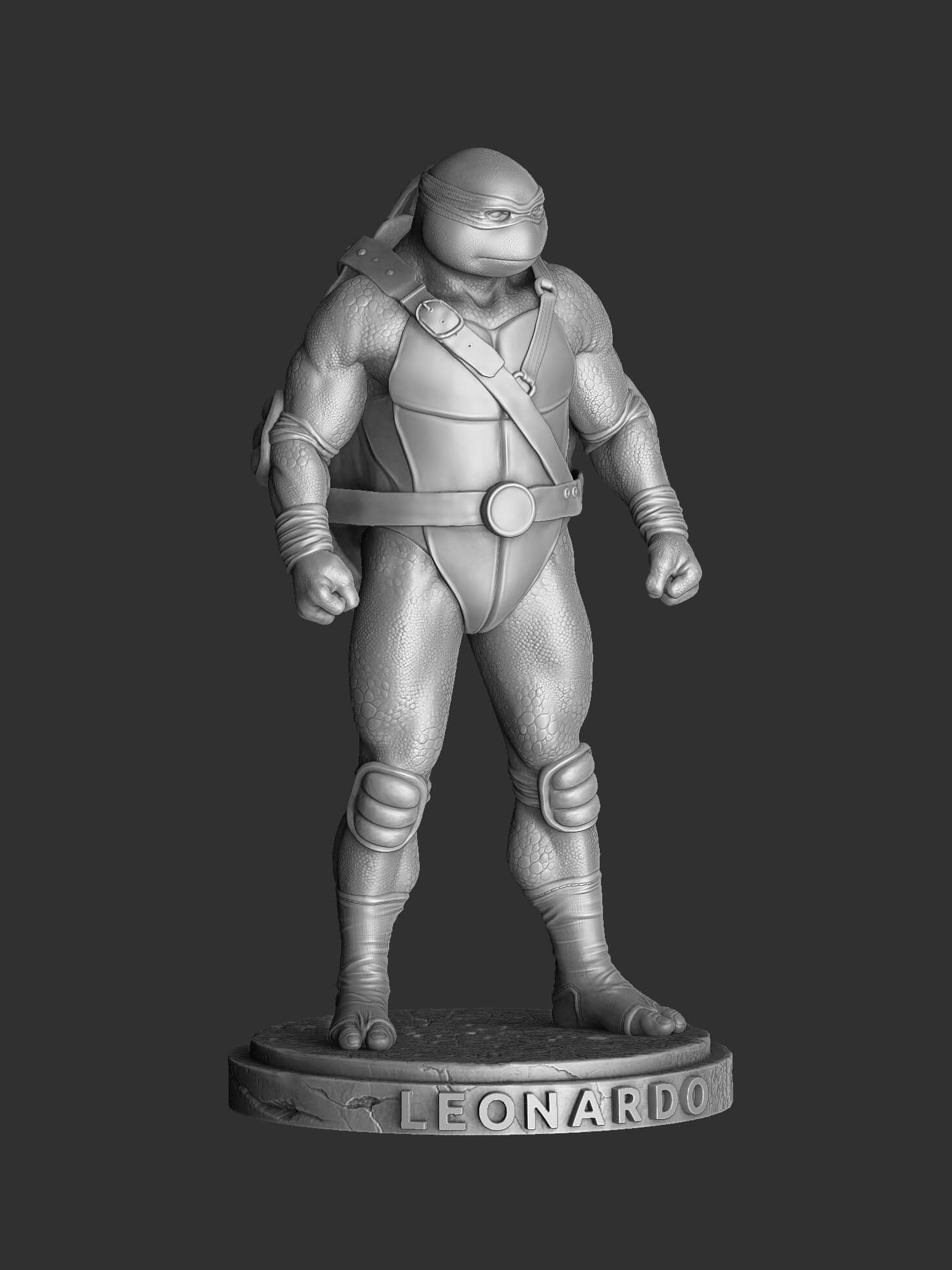 Leonardo (Ninja Turtles) - 3D Model by naeem32