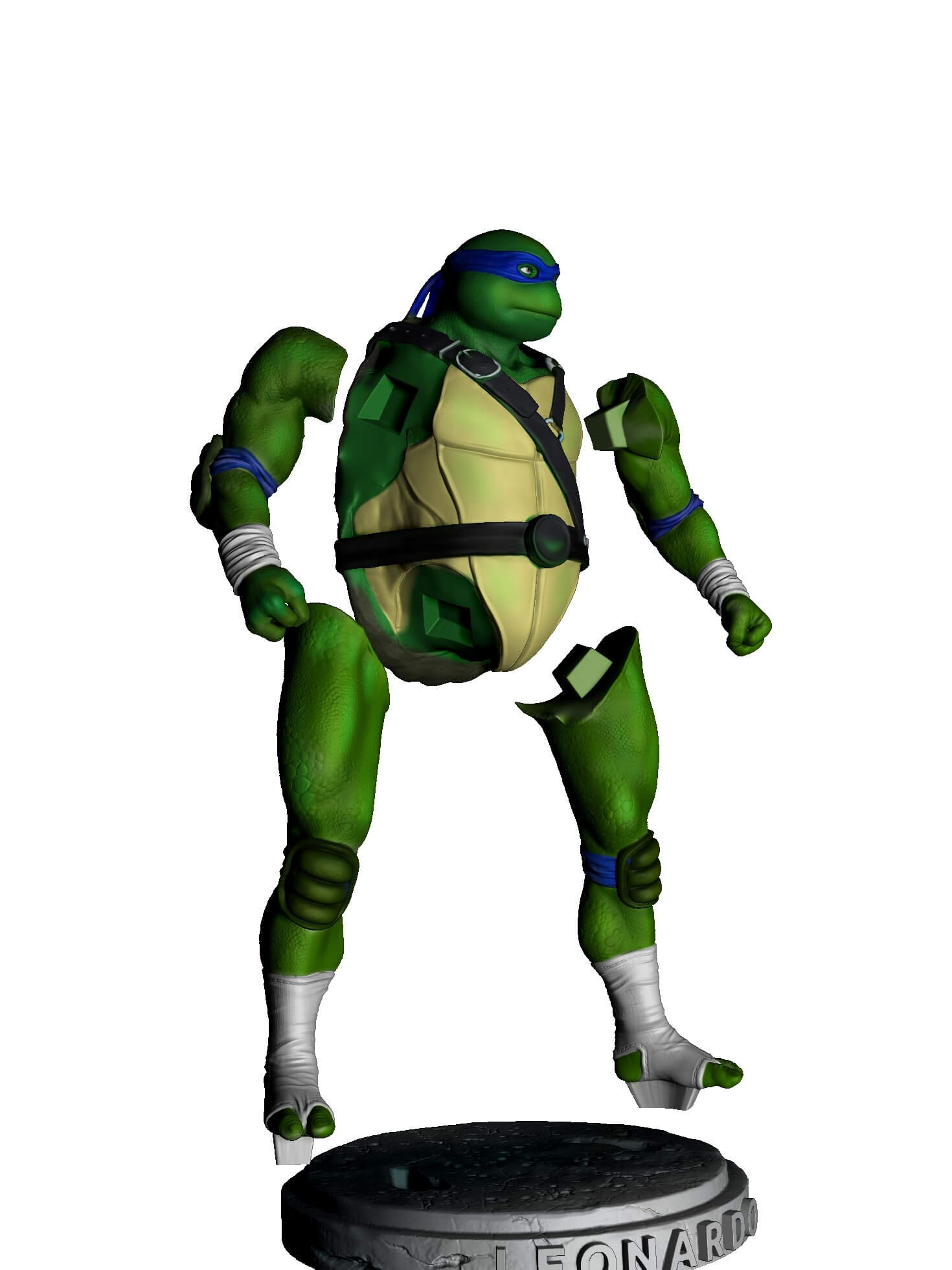 Leonardo (Ninja Turtles) - 3D Model by naeem32