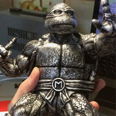 Michelangello (Ninja Turtles) - 3D Model by naeem32