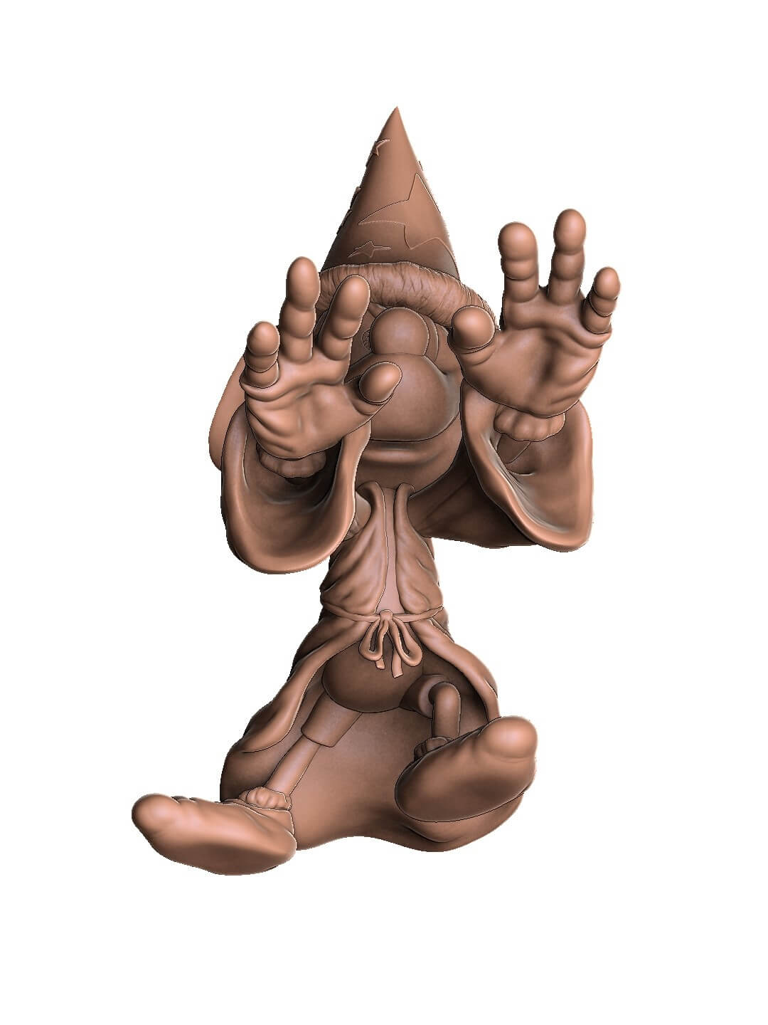 Mickey Wizard - 3D Model by naeem32