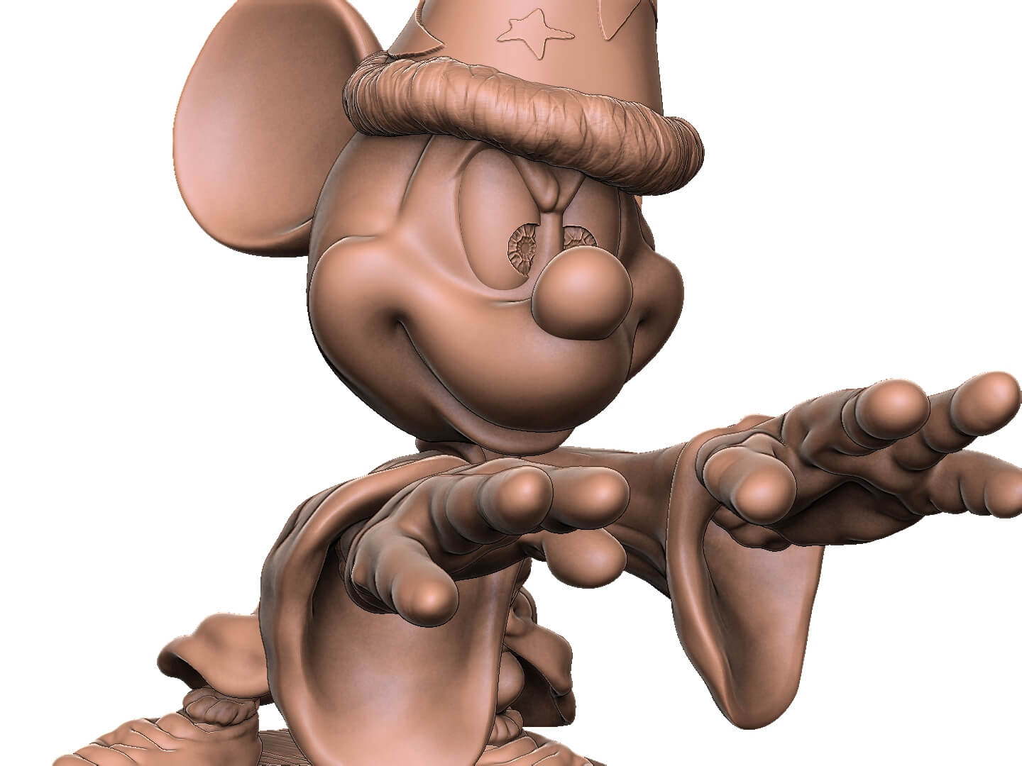Mickey Wizard Stl 3D Printable by naeem32