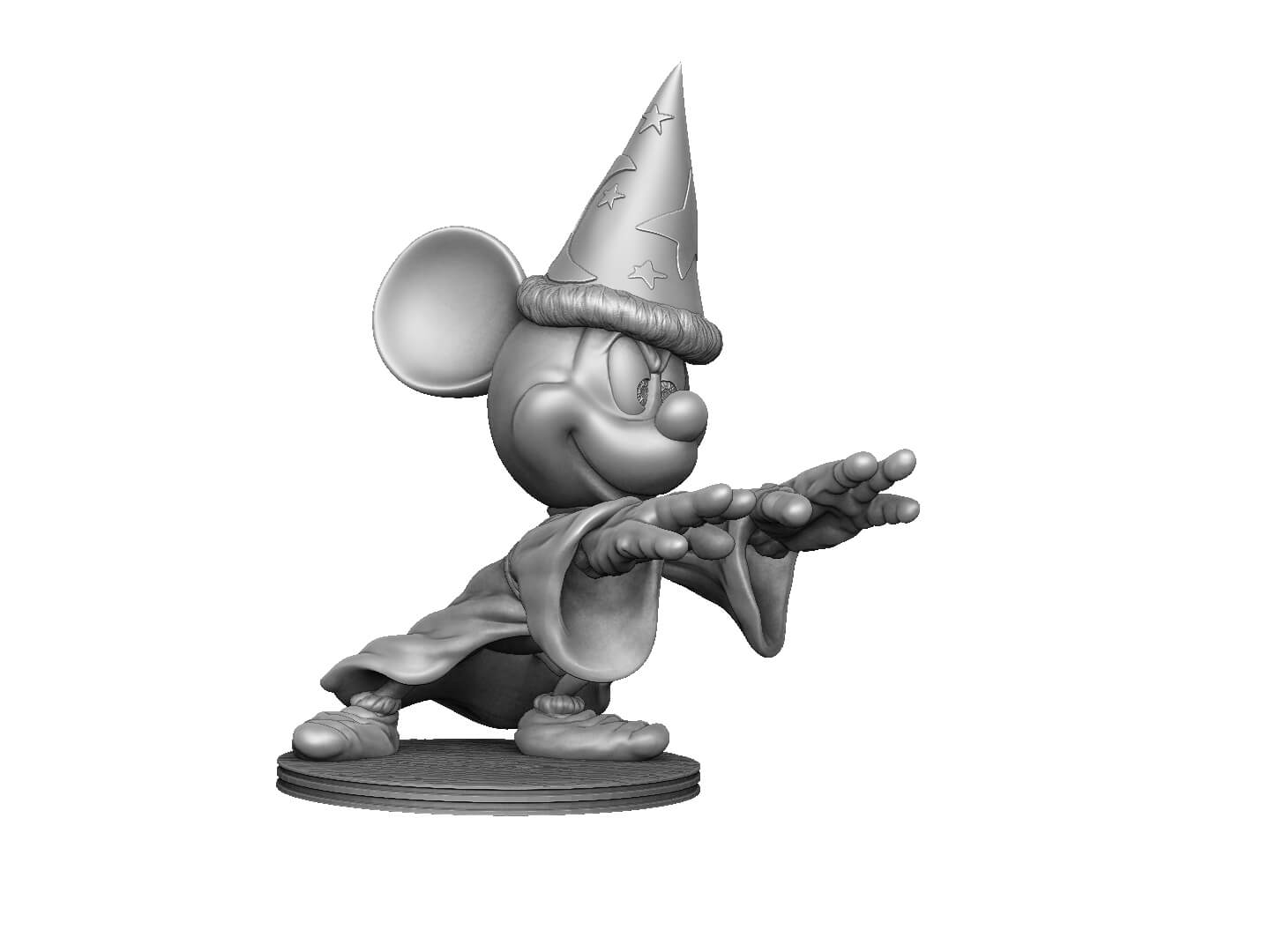 Mickey Wizard Stl 3D Printable by naeem32