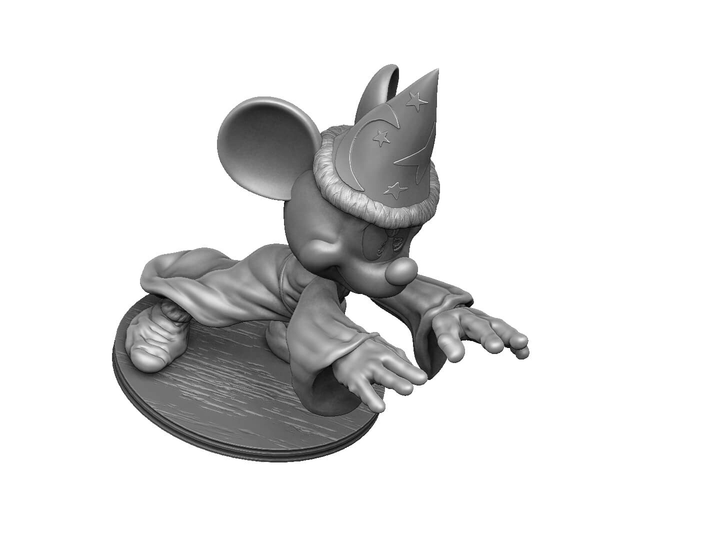 Mickey Wizard Stl 3D Printable by naeem32