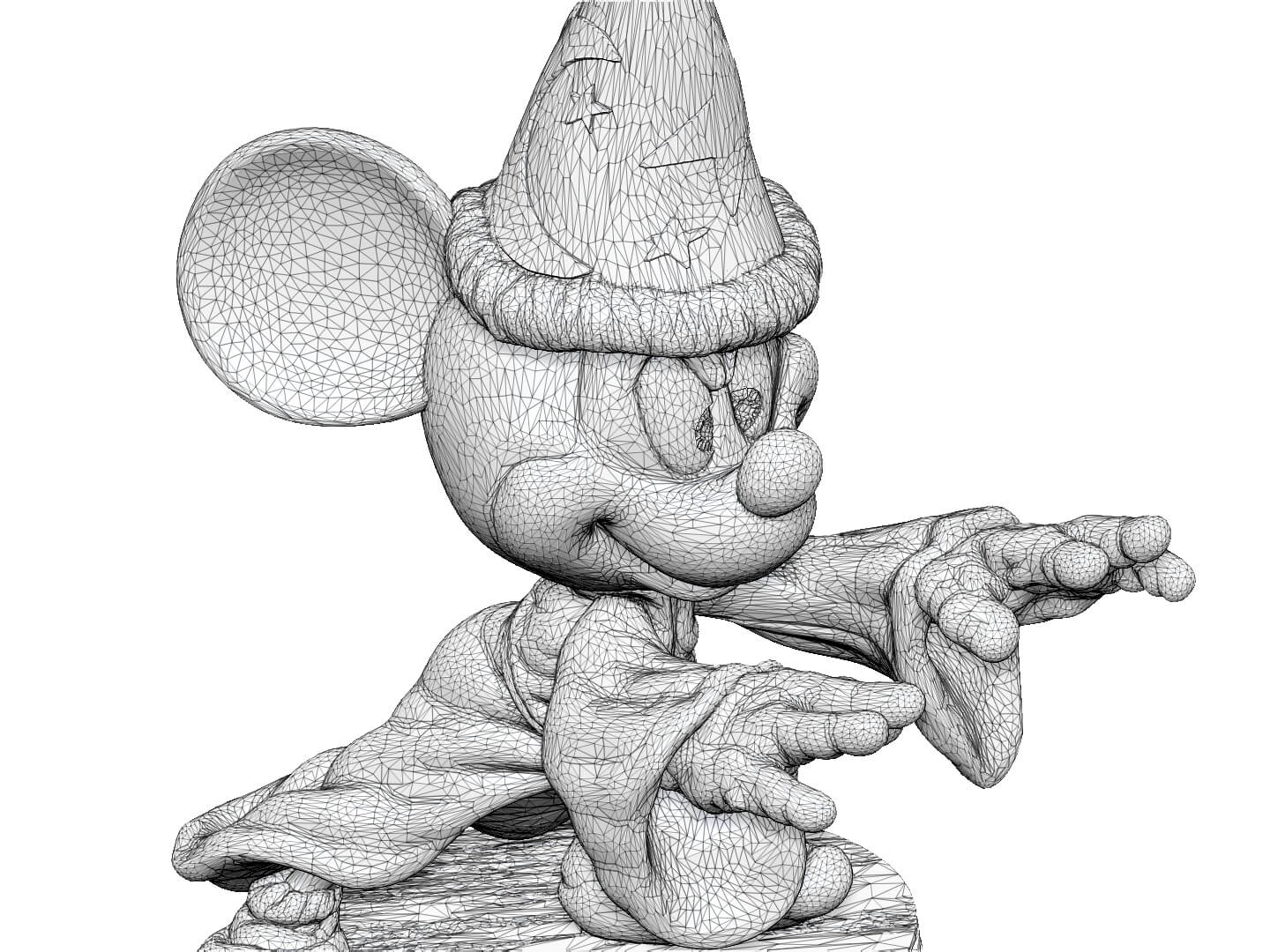 Mickey Wizard Stl 3D Printable by naeem32