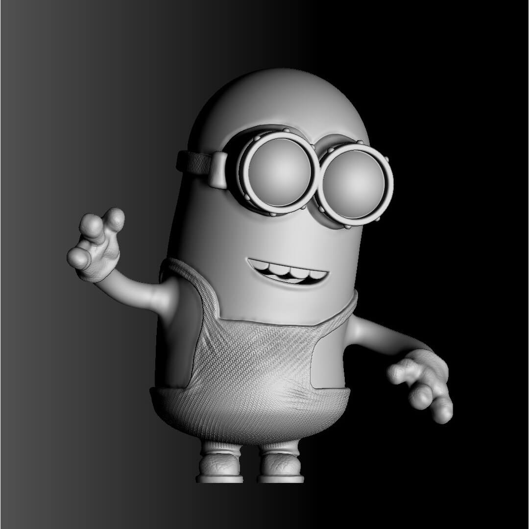 Minion - 3D Model by naeem32