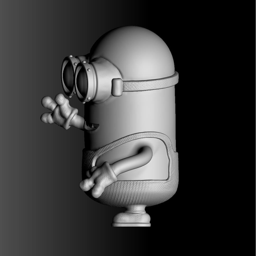Minion - 3D Model by naeem32