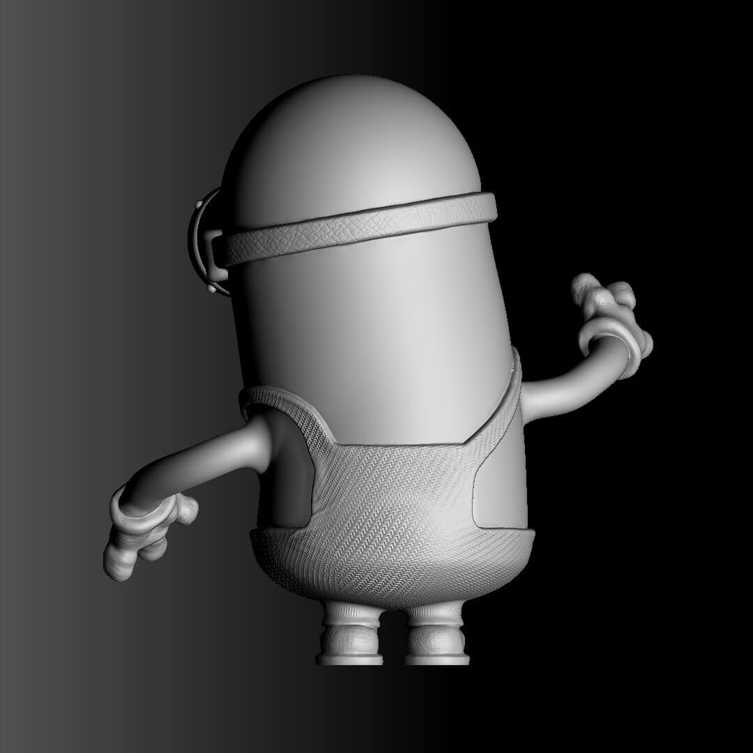 Minion - 3D Model by naeem32
