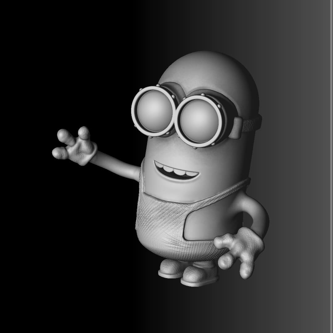 Minion - 3D Model by naeem32