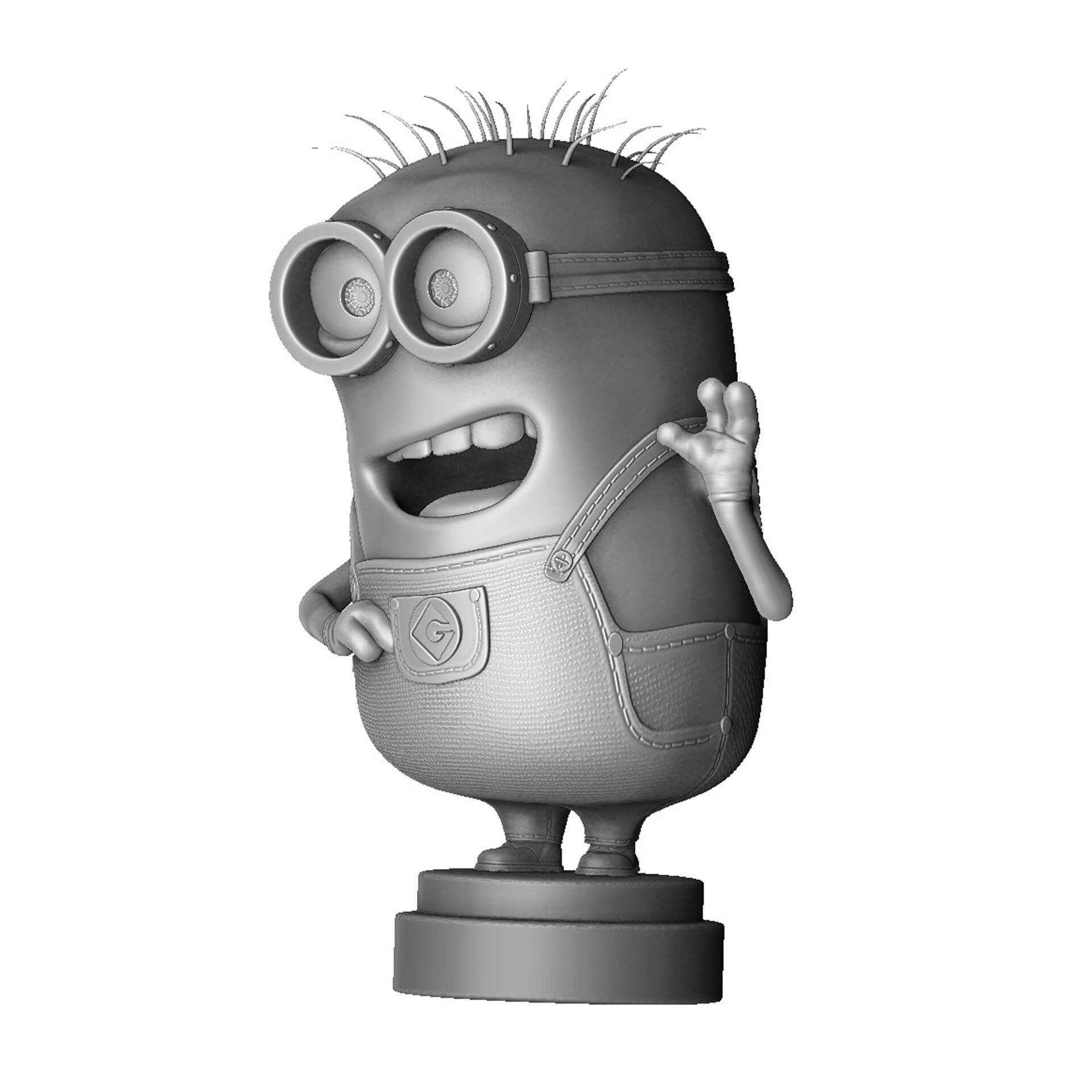 Minions Set for 3D Printing Stl by naeem32