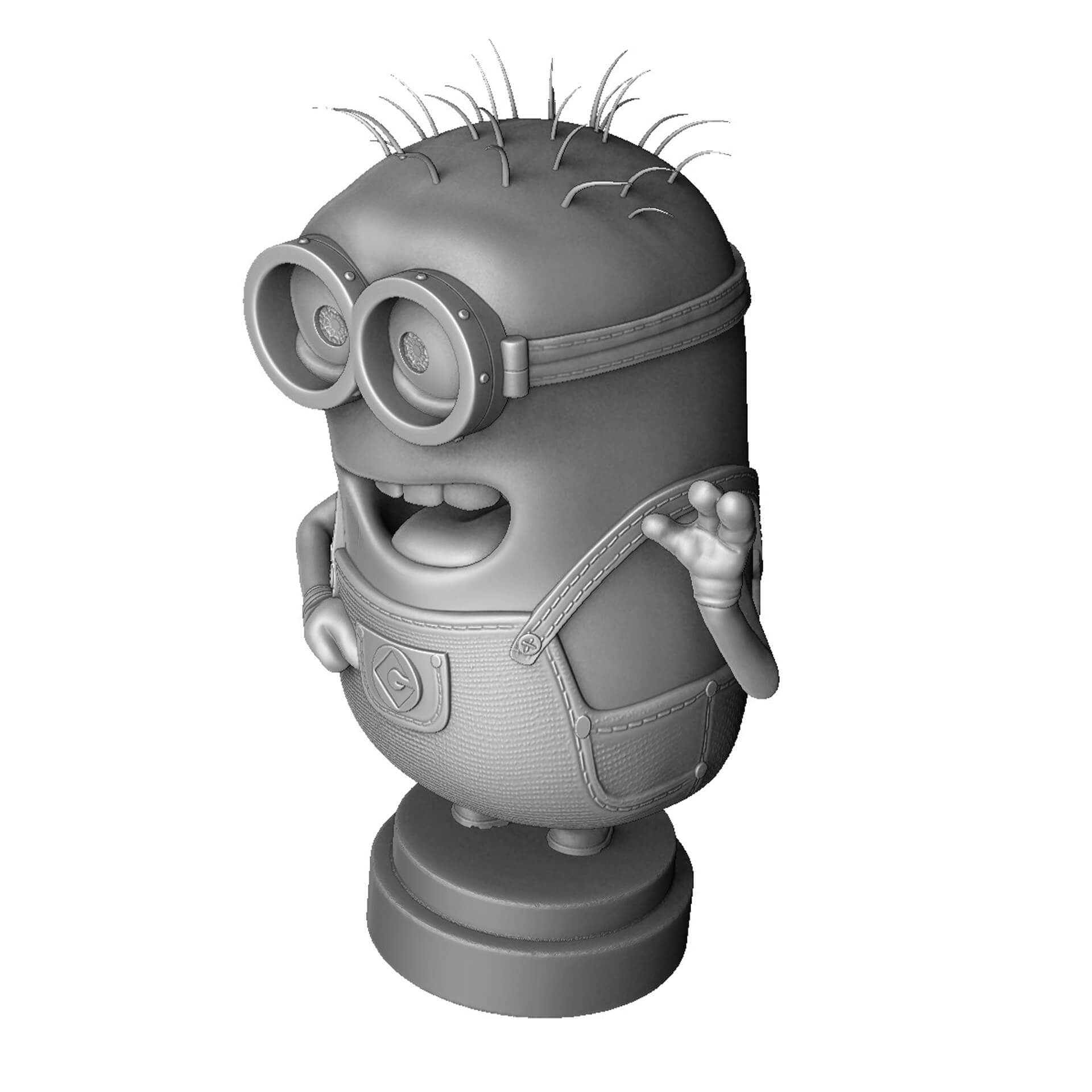 Minions Set for 3D Printing Stl by naeem32