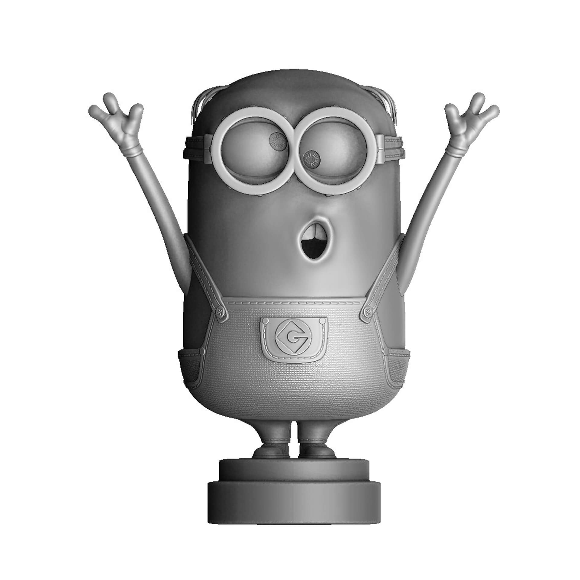 Minions Set for 3D Printing Stl by naeem32