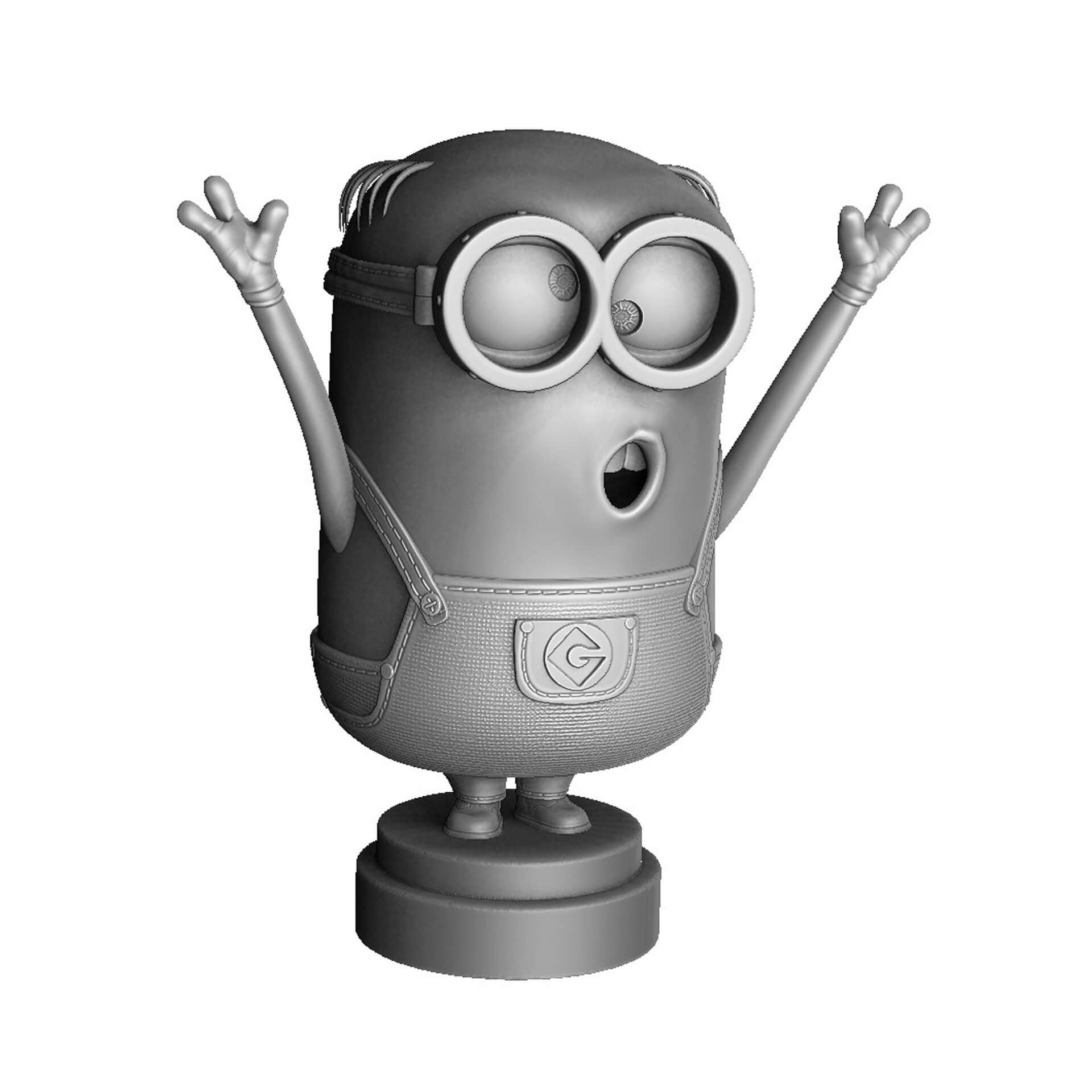 Minions Set for 3D Printing Stl by naeem32