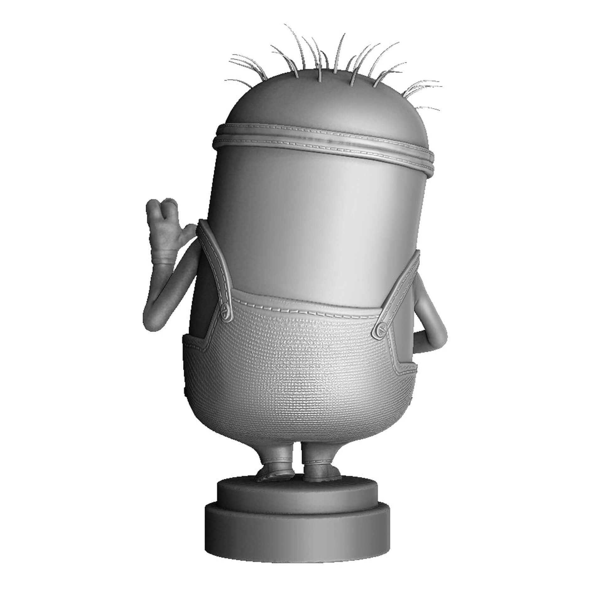 Minions Set for 3D Printing Stl by naeem32