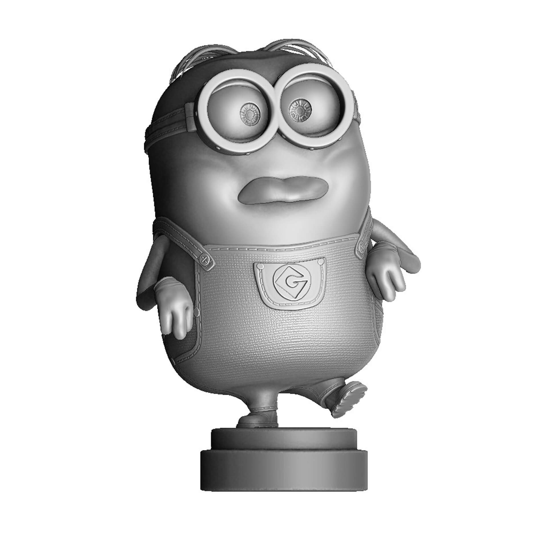 Minions Set for 3D Printing Stl by naeem32